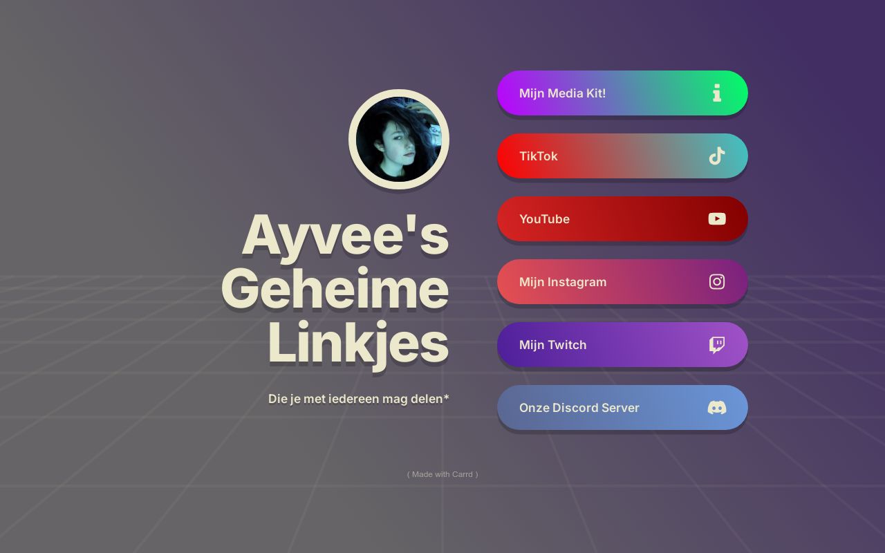 Ayvee's Secret Links